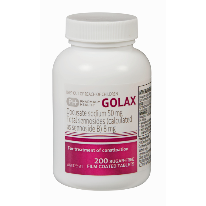 PHARMACY HEALTH Golax 200 Tablets | AHPC Pharmacy Outlet