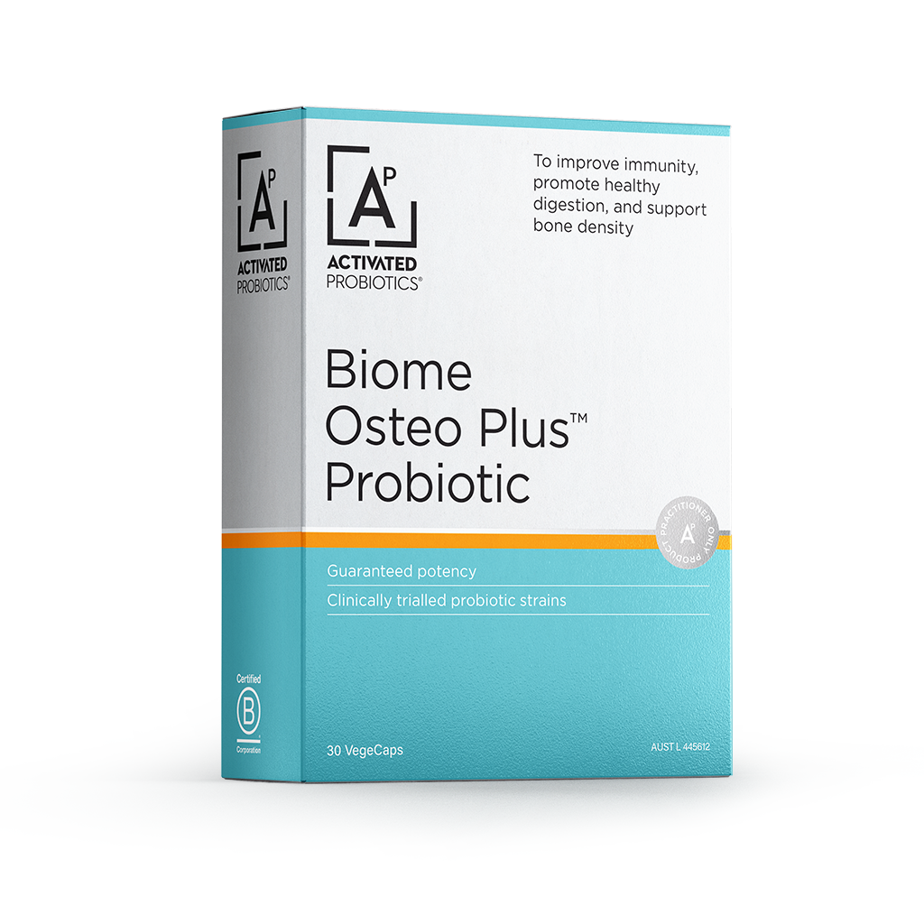Activated Probiotics Biome Osteo – Bone Density & Immunity Support ...