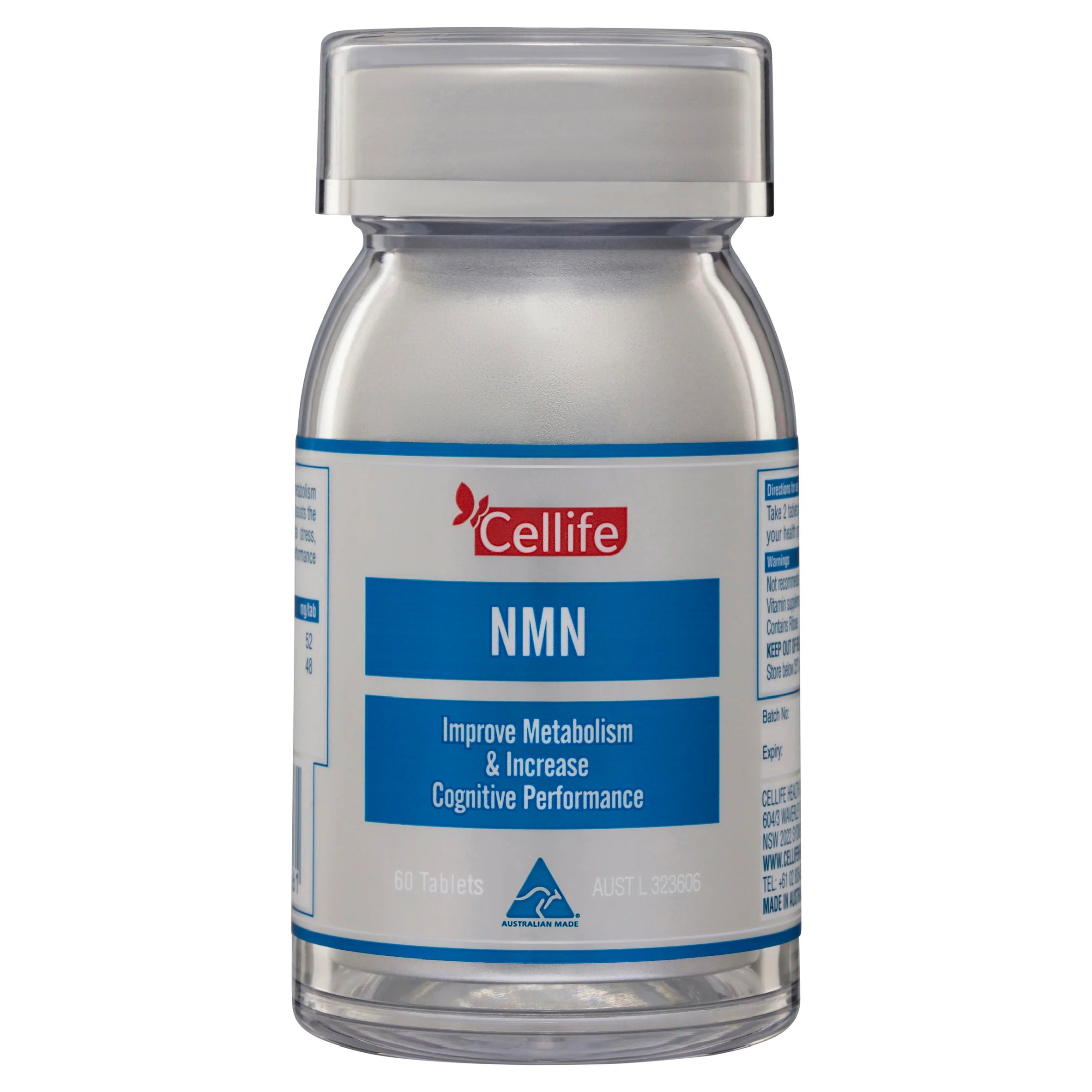 Cellife NMN (60 Tablets) *Export Only* | AHPC Pharmacy Outlet