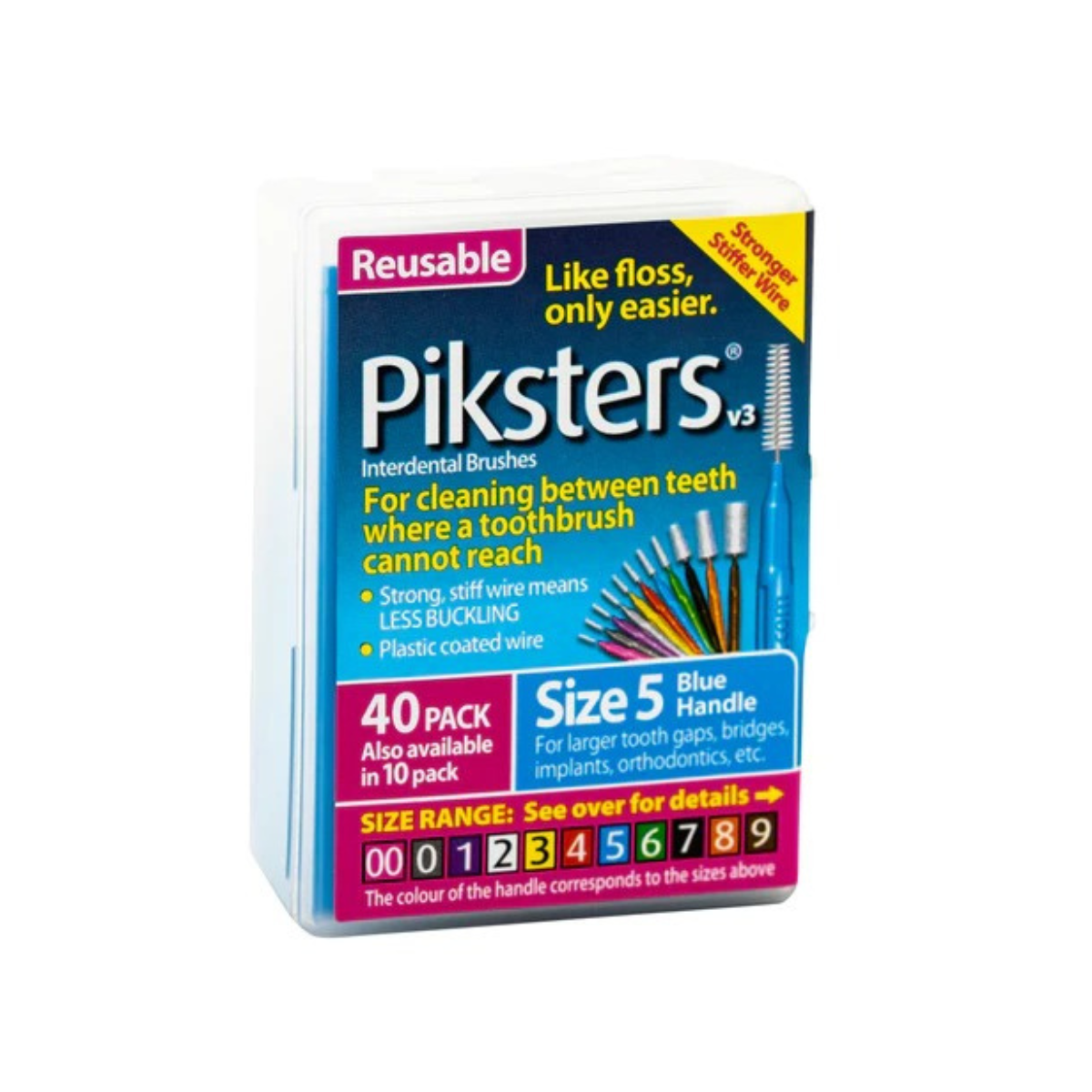 Piksters Inter Brsh Size 5 40Pk