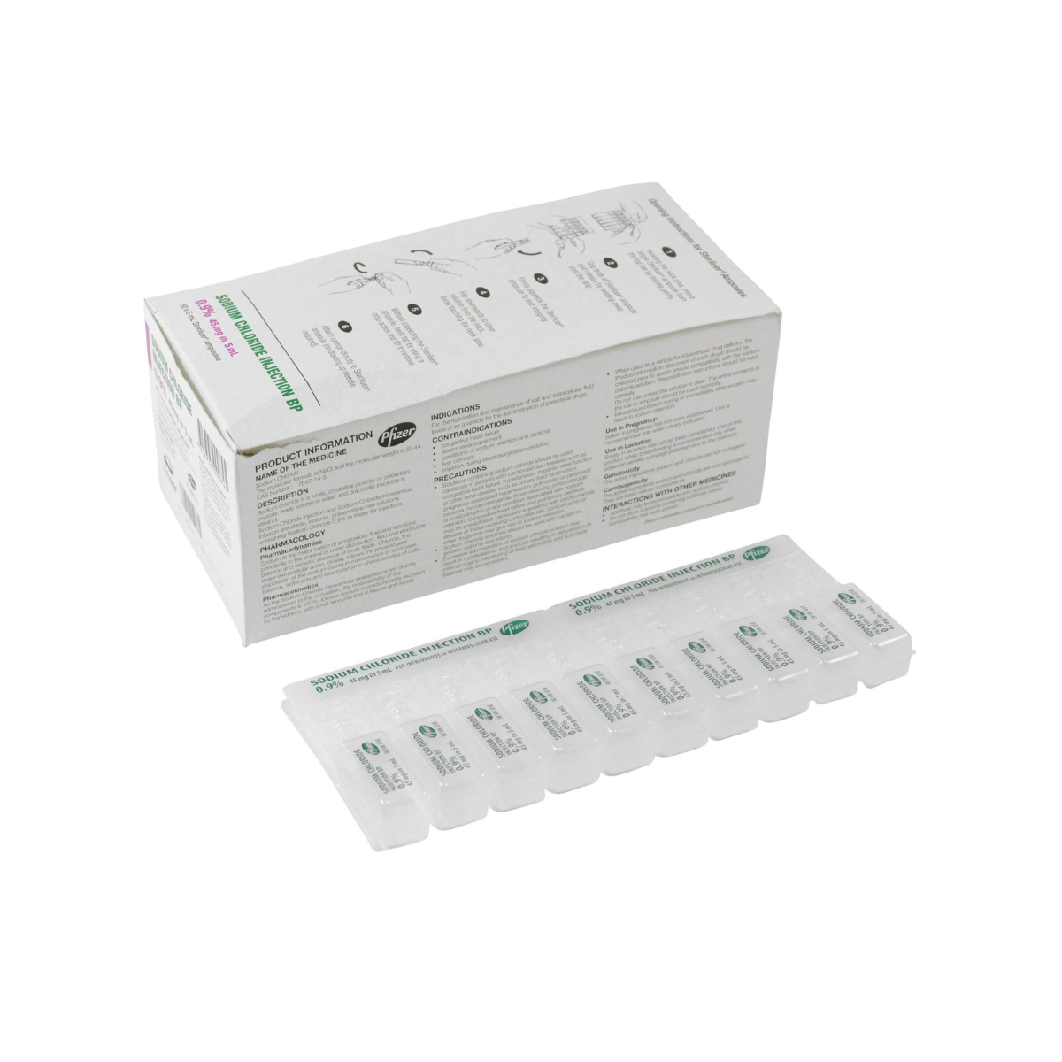 Sodium Chloride 0.9% 5Ml 50 Ster | AHPC Pharmacy Outlet