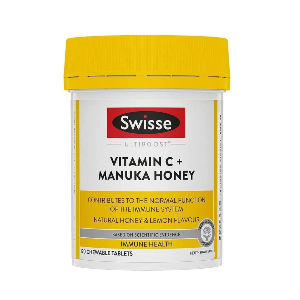 Swisse Ul/B Vit C + Man Hon Chew 120Tab