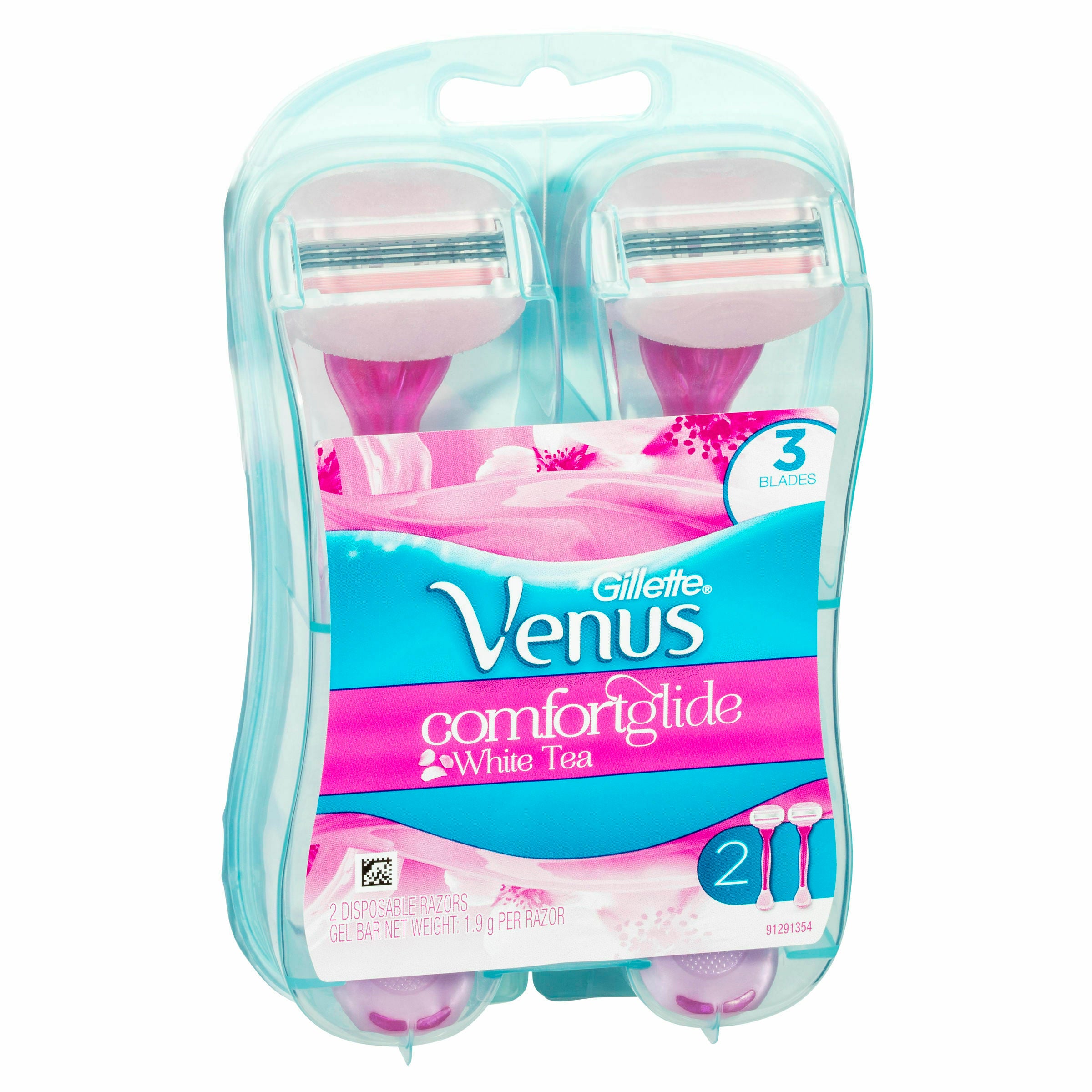 Gillette Venus Disp Spa Breeze Razor 2Pk