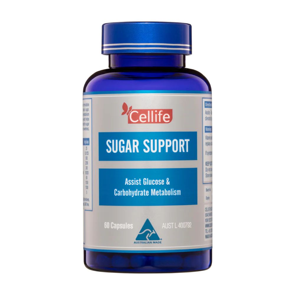 Cellife Sugar Support (60 Capsules) | AHPC Pharmacy Outlet