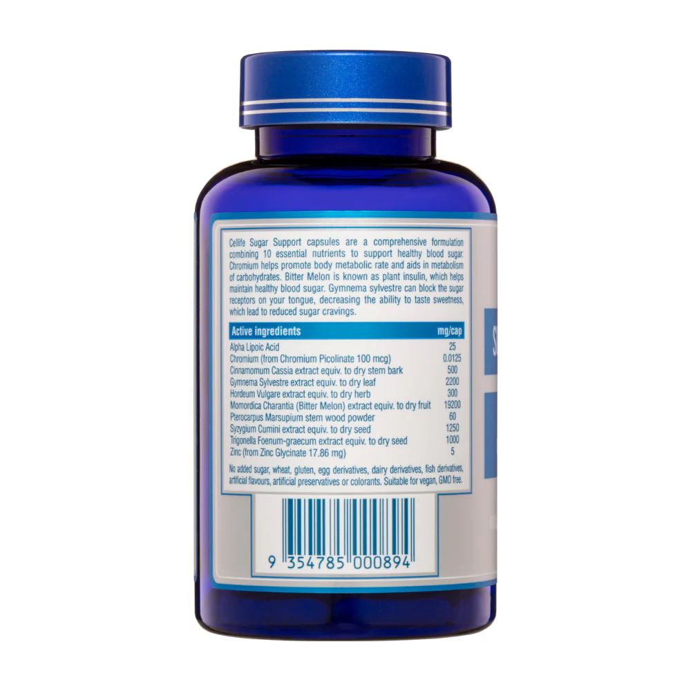 Cellife Sugar Support (60 Capsules) | AHPC Pharmacy Outlet
