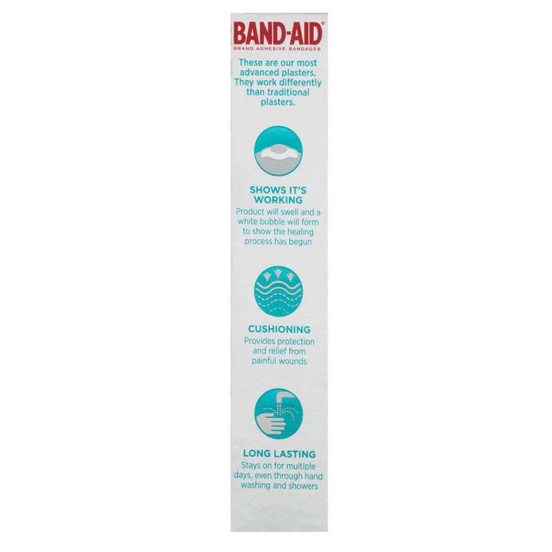 Band-Aid Advanced Healing Hydro Seal Jumbo 3 Pack Bandages Plaster Dre