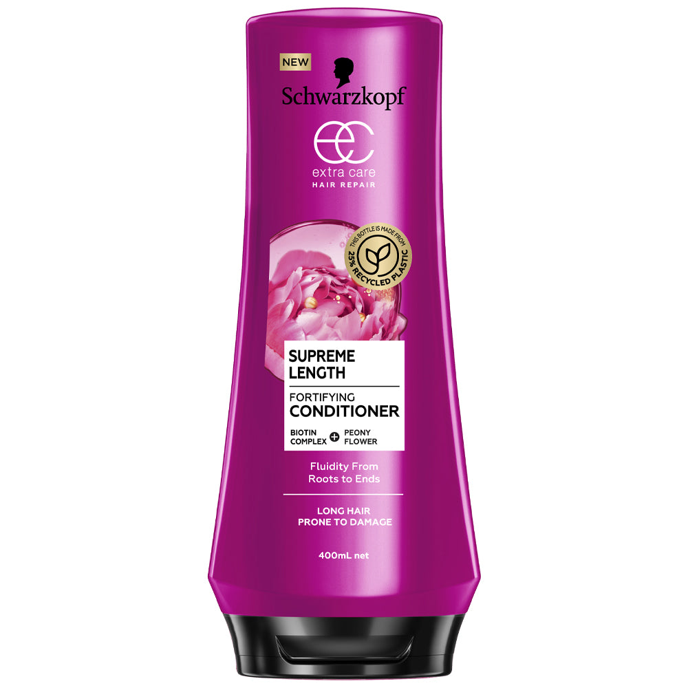 Schwarzkopf Extra Care Supreme Length Fortifying Conditioner Hair Repa ...